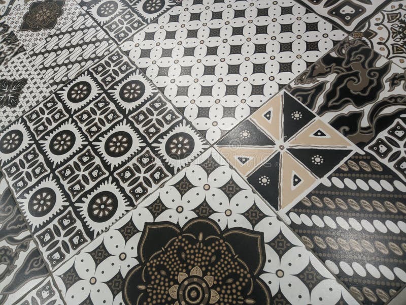 Batik Motif Art Indonesia Classic Stock Photo - Image of relief ...