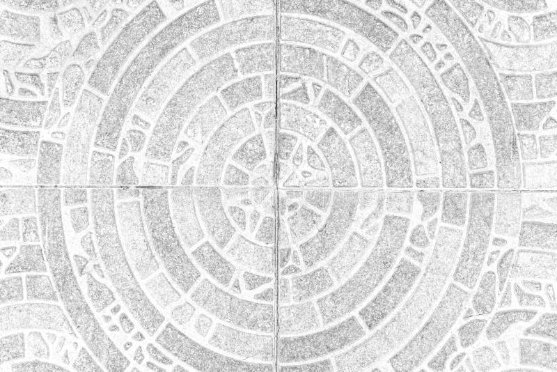 Ceramic Floor Tile with Circular Pattern Texture and Background ...