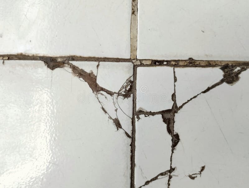 Ceramic floor tiles broken stock image. Image of repair - 381512831