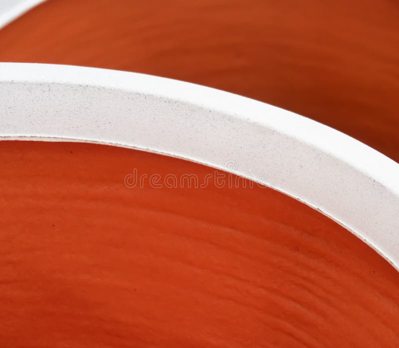 Ceramic Flower Pots, Planters, Background Stock Photo - Image of ...