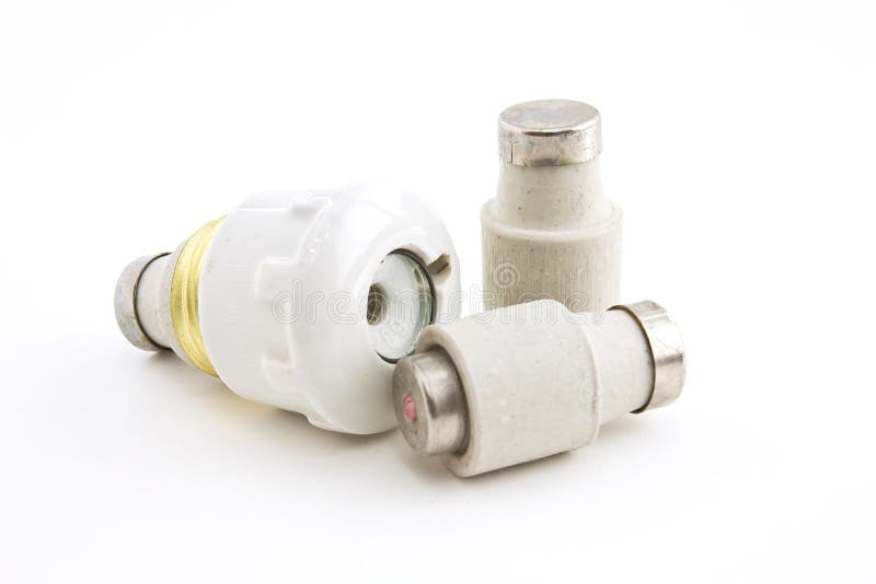 Old fuse stock image. Image of board, electricity, connection - 14339987
