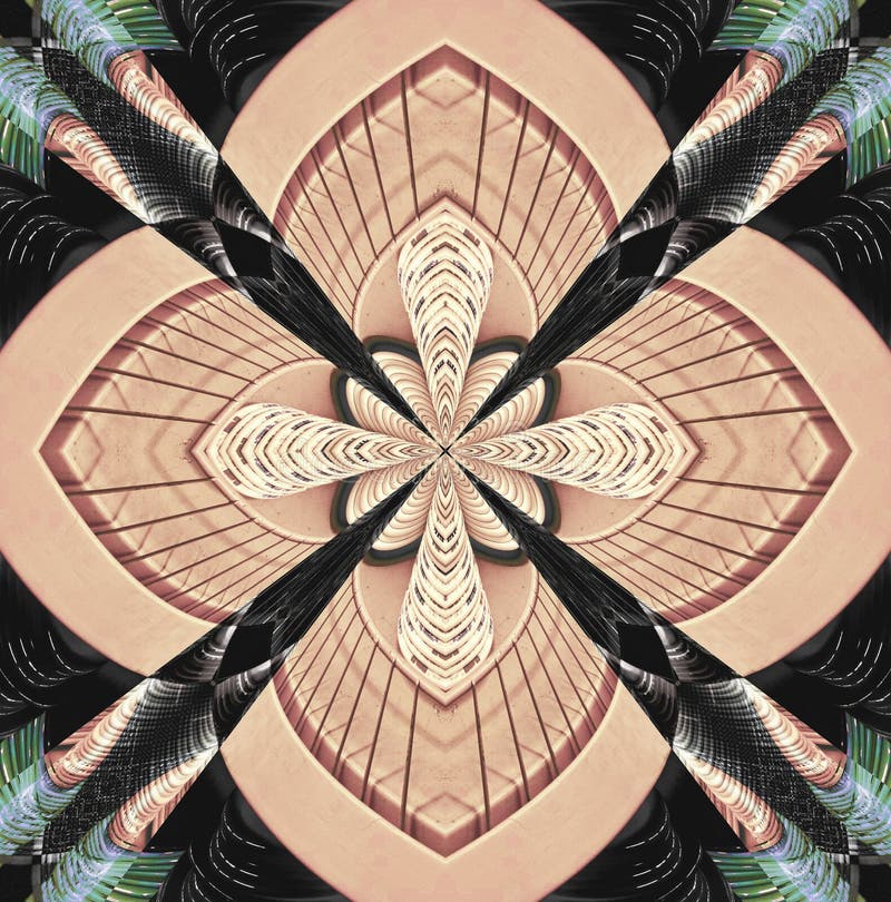 Ceramic Graphic Flower Star Shaped Artwork Stock Illustration ...