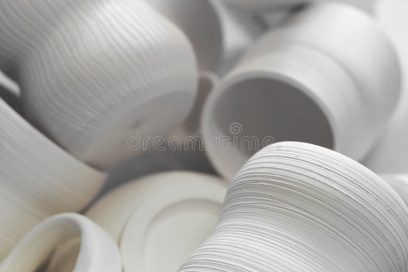 Ceramic Hand Made Pottery Items Stock Image - Image of lots, vase ...