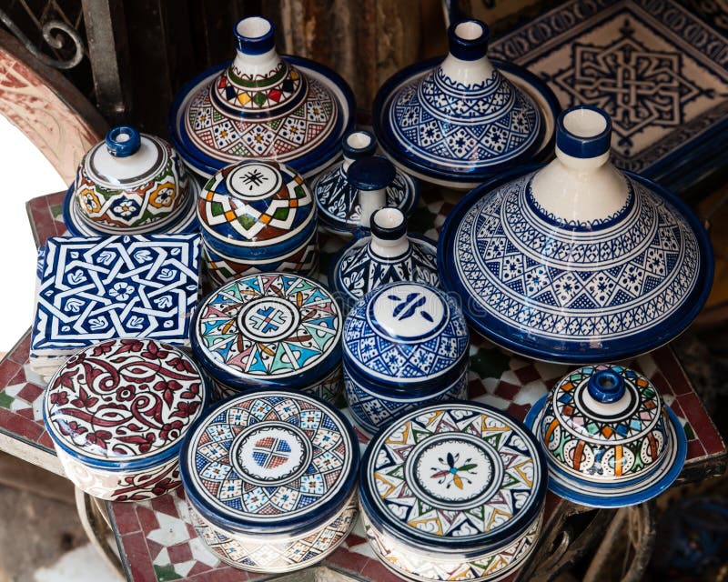 Ceramic handmade pottery stock image. Image of arabic - 31314773