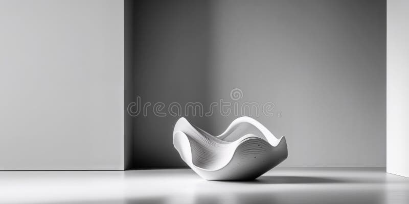 A Ceramic Installation Piece that Transforms a Space through the. Stock ...