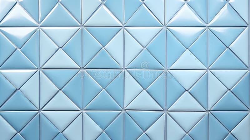 Ceramic Light Blue Geometric Pattern Stock Illustration - Illustration ...
