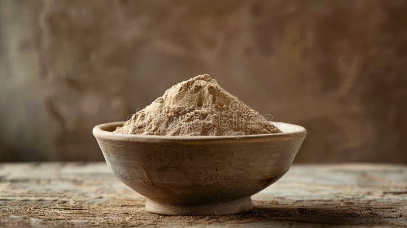 Ceramic light brown powder stock illustration. Illustration of harmony ...