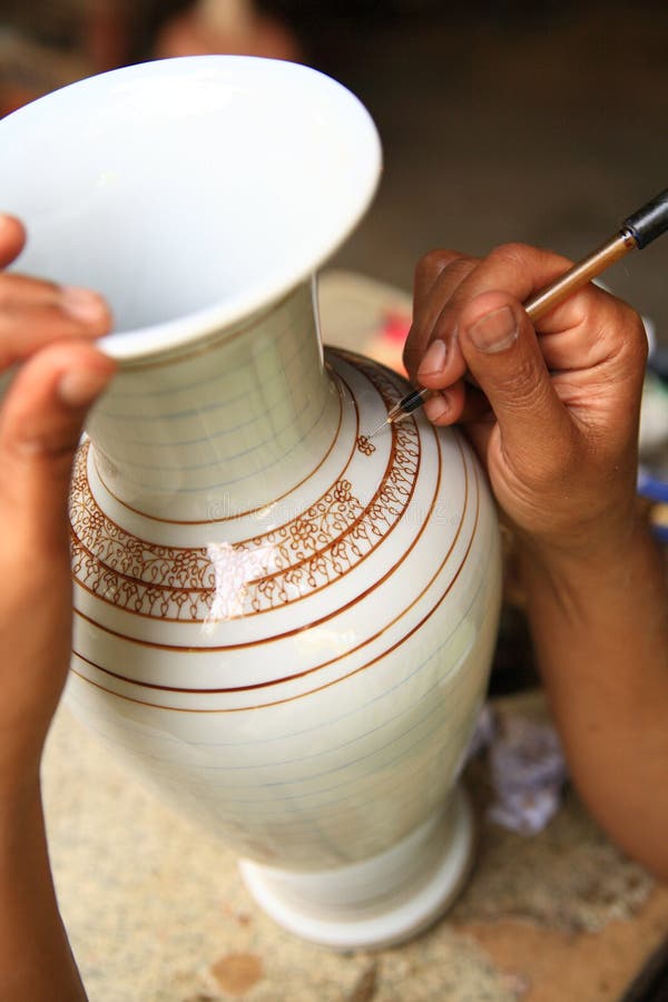 Ceramic making stock image. Image of asia, ceramic, design - 25347455