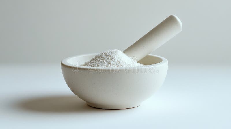 Ceramic Mortar Pestle Filled Powder Stock Photos - Free & Royalty-Free ...