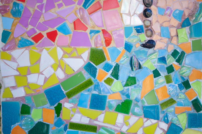 Art Ceramic Pattern Background with Colorful Texture - Tradition Stock ...