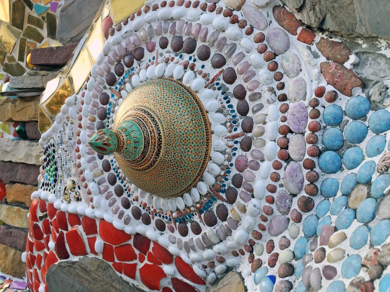 Ceramic pattern decoration stock photo. Image of mosaic - 55410018