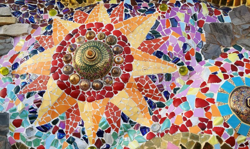 Ceramic pattern decoration stock photo. Image of colourful - 55410266