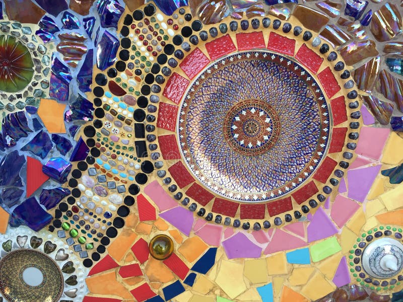 Ceramic pattern decoration stock photo. Image of disk - 55410356