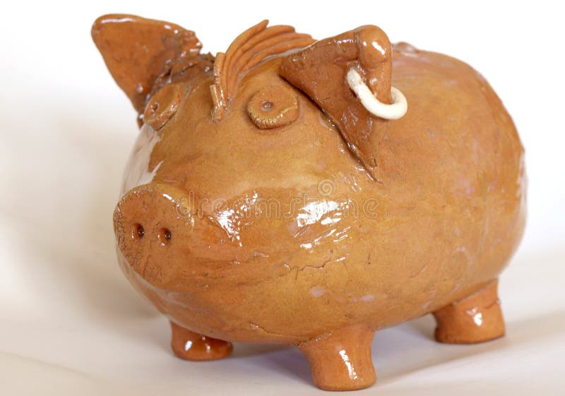 Ceramic piggy bank stock photo. Image of ceramic, bank - 10861390