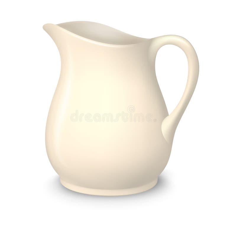 Ceramic Pitcher stock vector. Illustration of lifestyle - 65711183