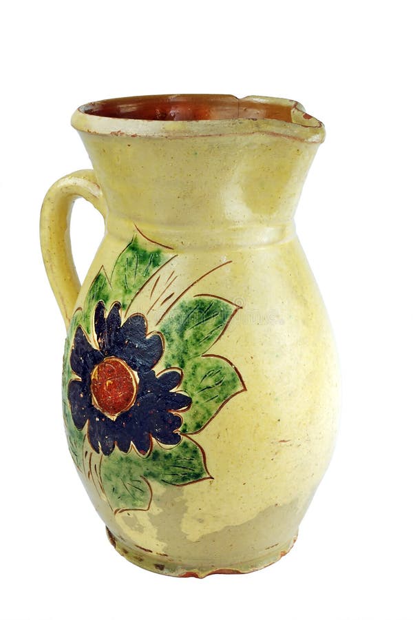 Ceramic pot stock image. Image of foliage, closeup, lovely - 5369939