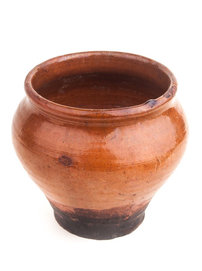 Ceramic pot stock image. Image of container, closeup - 52529623