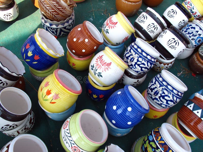Pottery Store stock photo. Image of decorative, pottery - 13639180