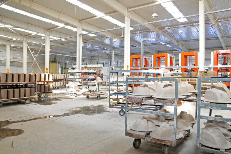 Ceramic Products in the Workshop Stock Photo - Image of culture ...