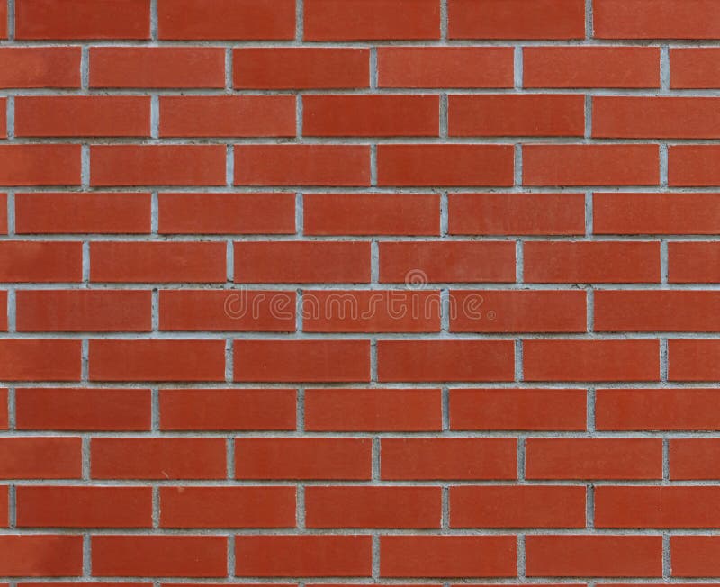Ceramic Rectangular Red Tile Laid Horizontally. Stock Image - Image of ...