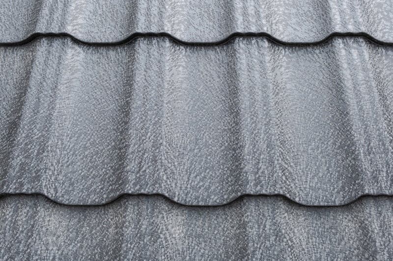 Ceramic Roof Tile, Modern Building Construction Material, Close-up ...