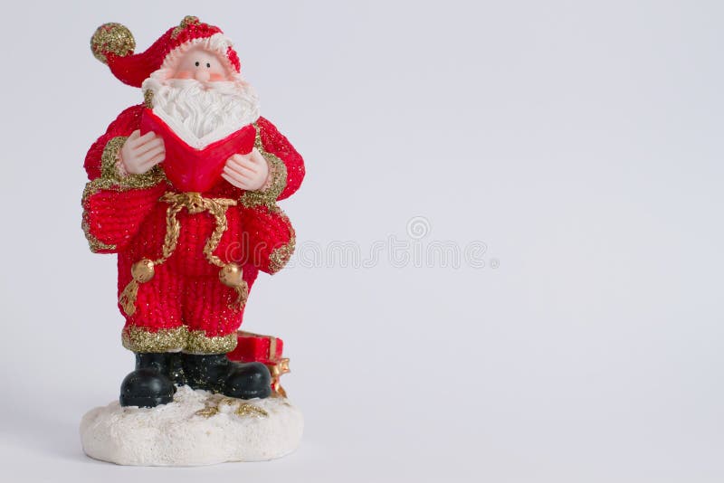 Ceramic Santa Claus stock photo. Image of children, modern - 46948066