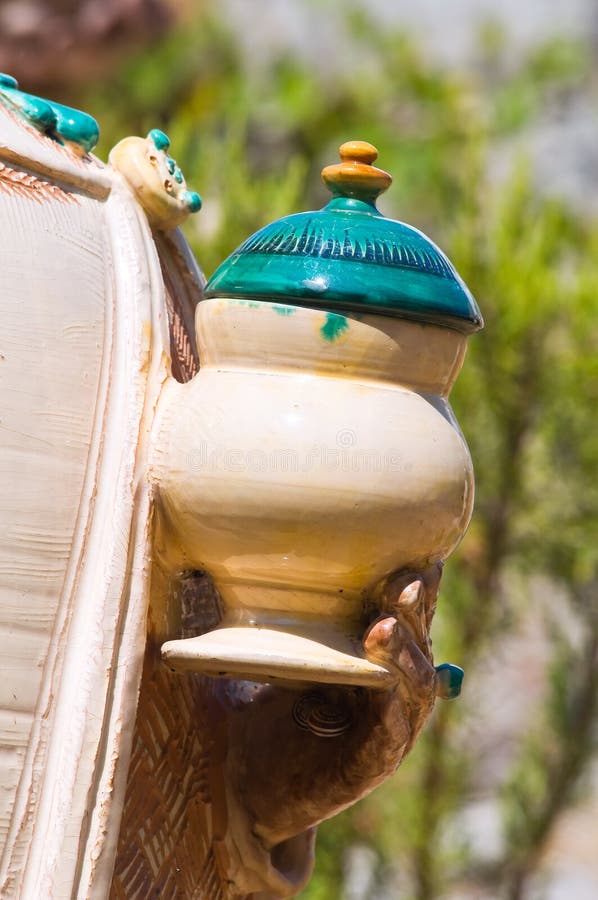 Ceramic statue. stock photo. Image of decorative, artisan - 23471760