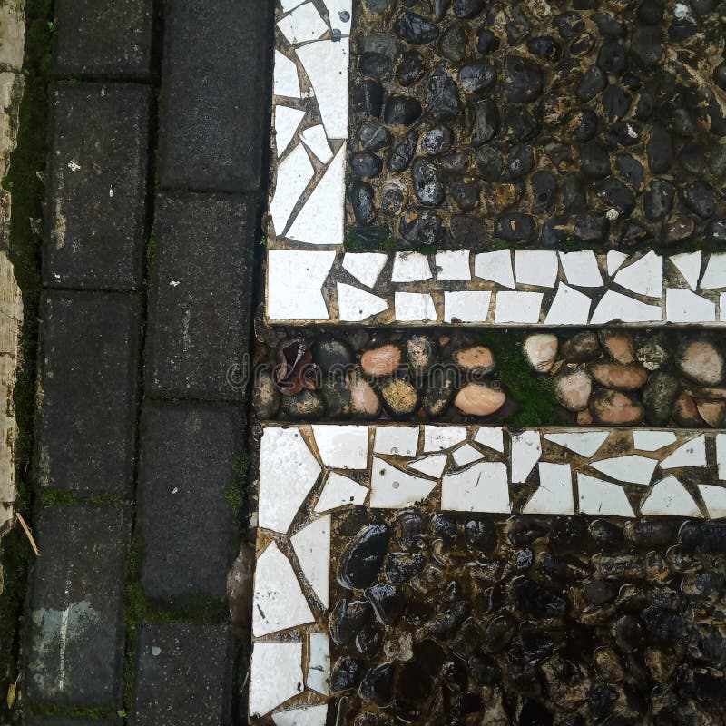 Ceramic Stones on the Ground Stock Photo - Image of house, ceramic ...