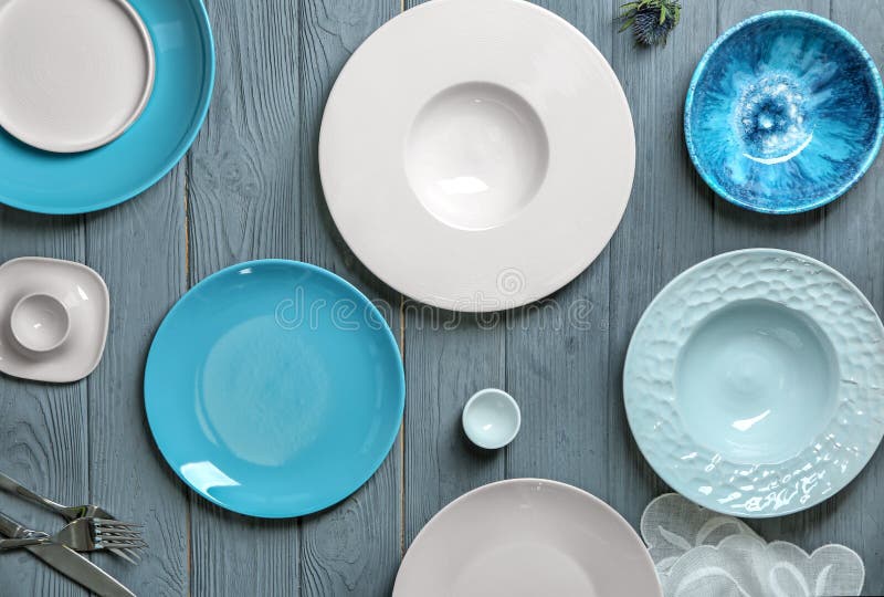 Ceramic tableware stock photo. Image of shoot, catering - 30440748