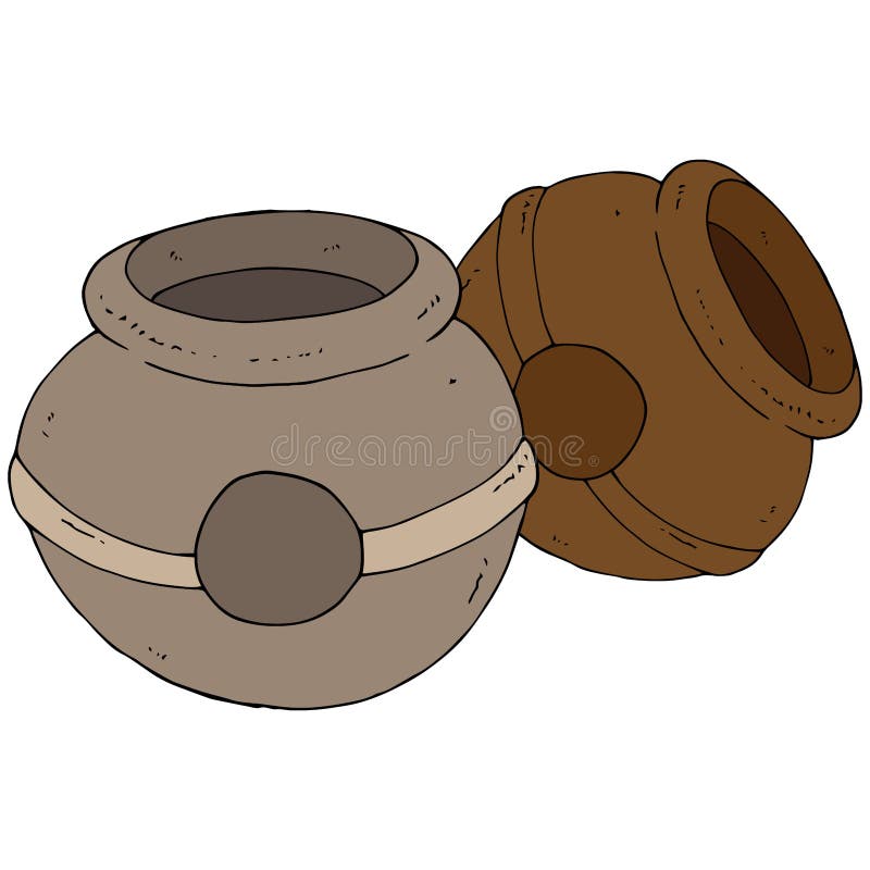 Old Clay Pot Drawing Stock Illustrations – 758 Old Clay Pot Drawing ...