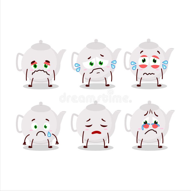 Sad Teapot Cartoon Stock Illustrations – 50 Sad Teapot Cartoon Stock ...