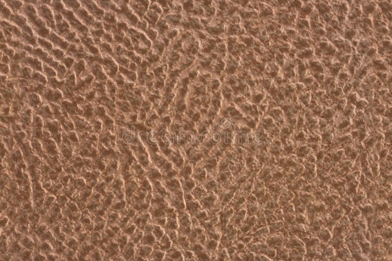 Ceramic Tile Light Brown Leather Effect Background. Closeup Texture ...