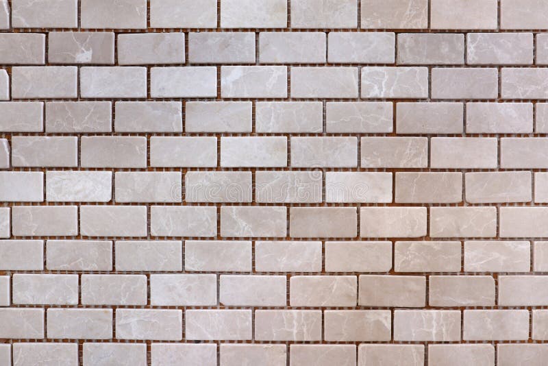 Ceramic Tile with Marble Pattern in Brick Style. Subtle Marble Pattern ...