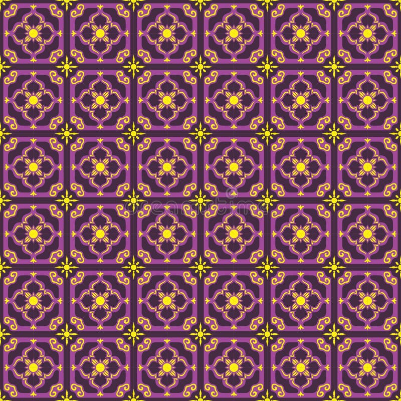 Ceramic Tile Pattern Simple Design. Talavera Design Pattern Stock ...