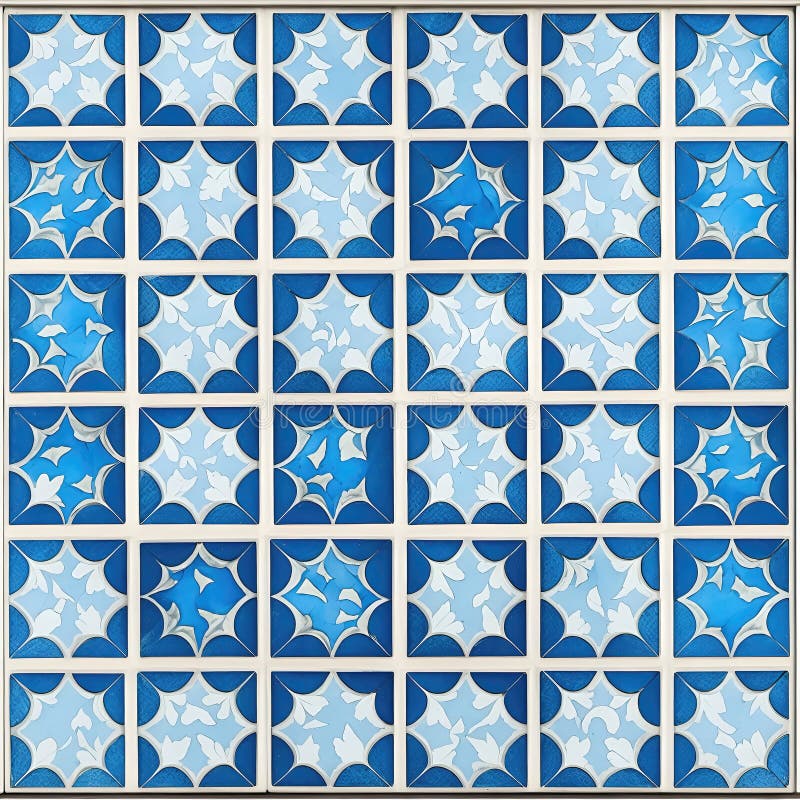 Ceramic Tile Pattern. Wall or Floor Texture. Absrtract Decorative ...