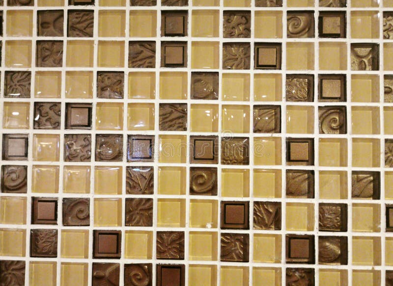 Seamless Ceramic Mosaic Tiles Texture Paint Floor Intricate Deta Stock ...