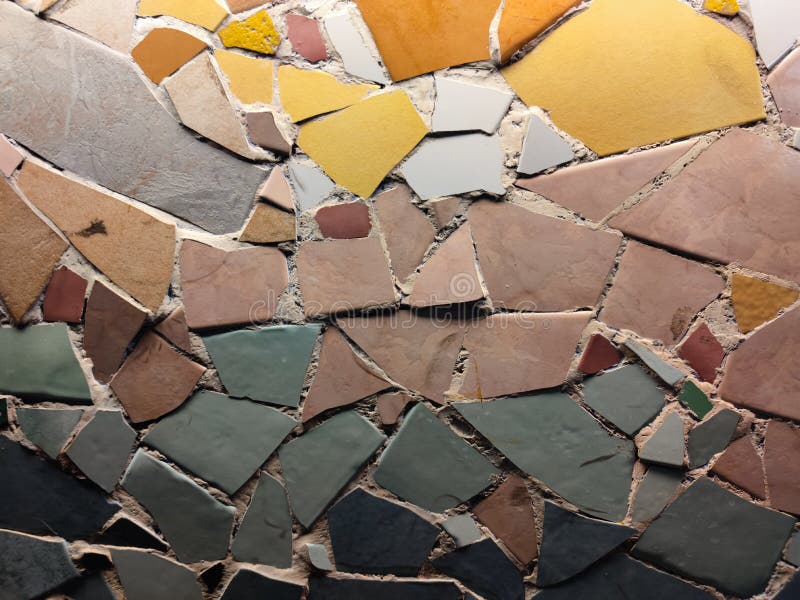 Ceramic tile wall detail stock photo. Image of decorative - 230373638