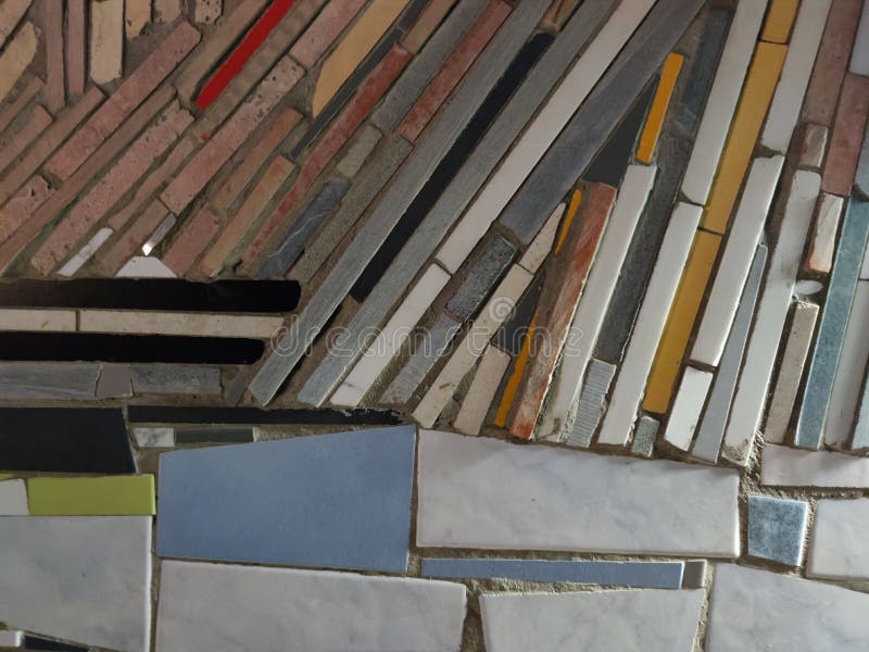 Ceramic tile wall detail stock image. Image of design - 230373487