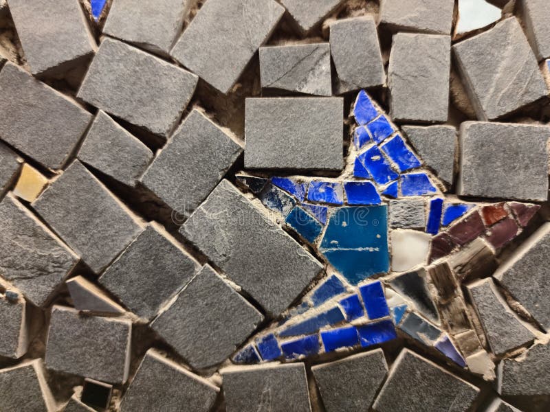 Ceramic tile wall detail stock image. Image of artistic - 230374247