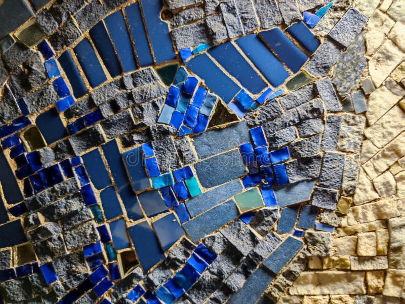 Ceramic tile wall detail stock image. Image of artistic - 230374247