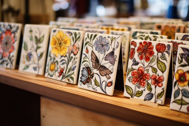 The Designs are Arranged from Lines into Motifs Stock Illustration ...