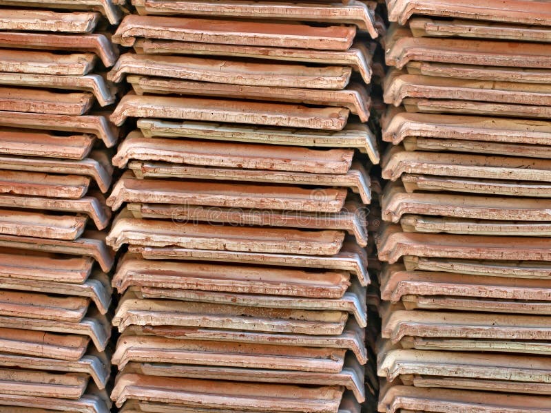 Ceramic tiles piles. stock image. Image of cover, backdrop - 43616541