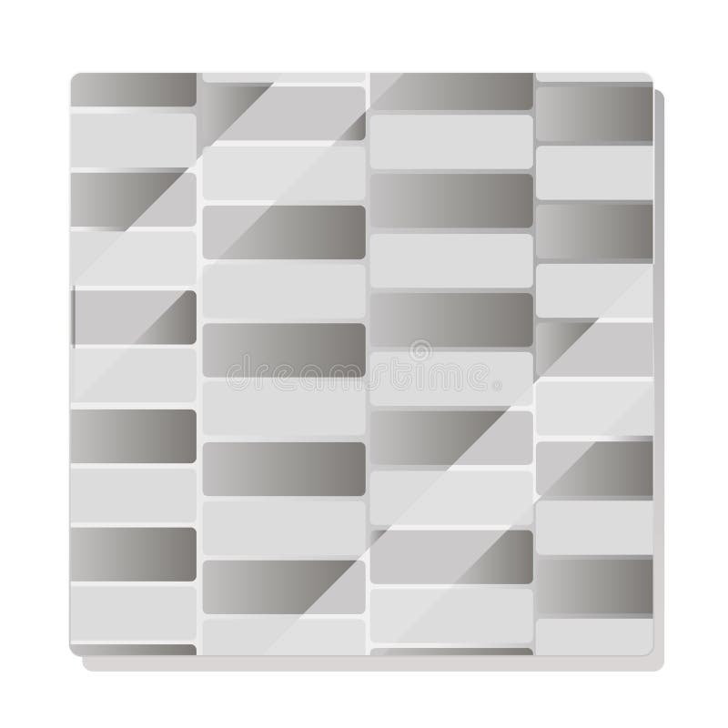 Ceramic Tiles Structure Decoration Pattern Stock Vector - Illustration ...