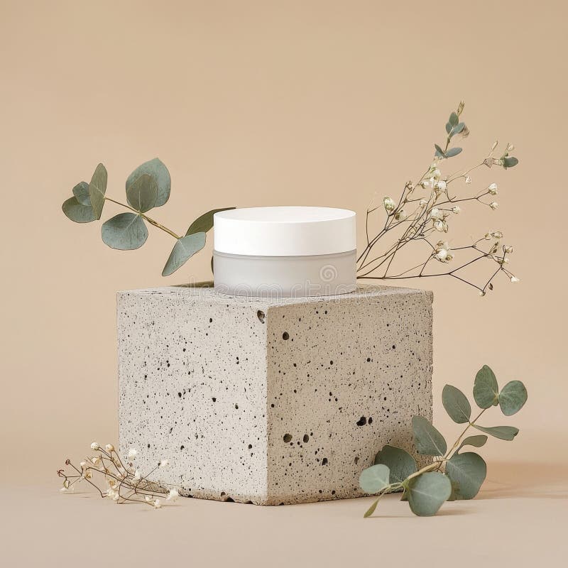 A Ceramic Tube Decorated with Cut-out Designs and Dried Blossoms. Stock ...