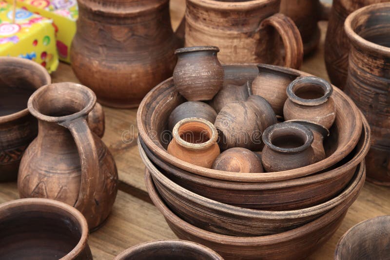 Ceramic utensil stock image. Image of trade, burning - 88610399