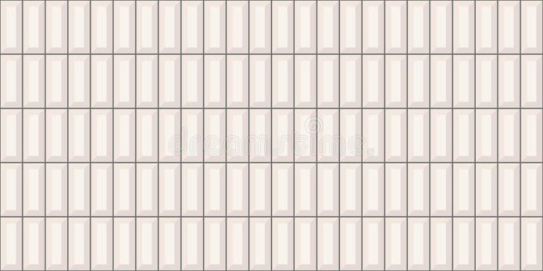 Ceramic Vertical Tile Pattern. Subway, Metro Brick Vector Seamless ...