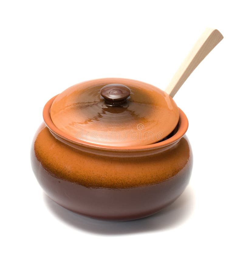 Ceramic ware. stock image. Image of ware, brown, glaze - 16875509