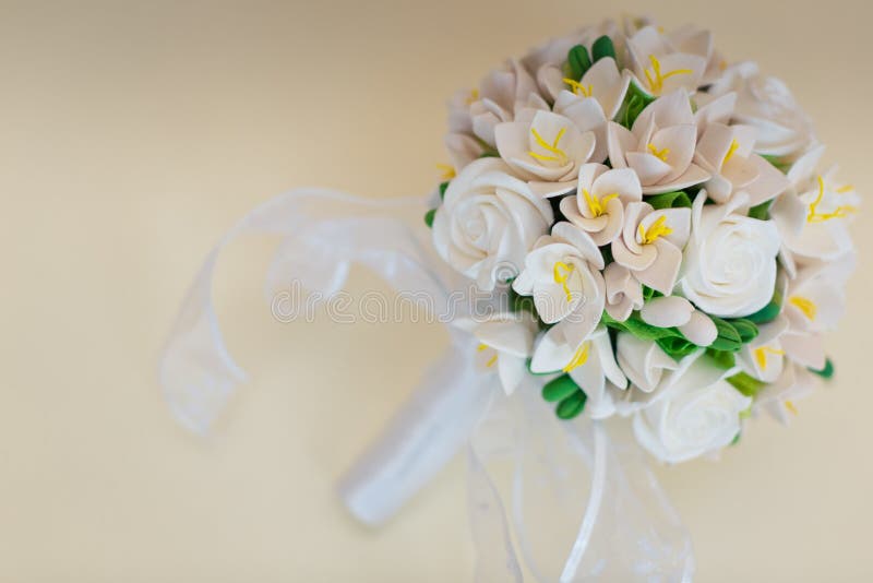 Ceramic wedding bouquet stock image. Image of natural - 48555427