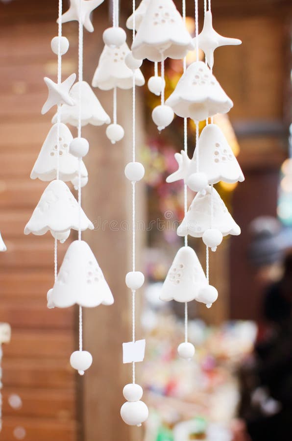 Ceramic wind chimes stock image. Image of color, chime - 28575077