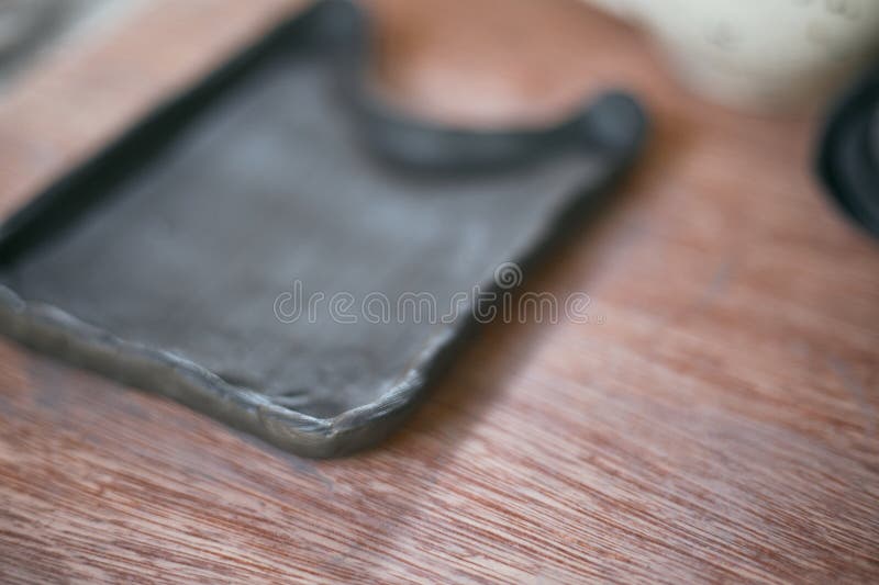 The Process of Creating Pottery Stock Photo - Image of handmade ...